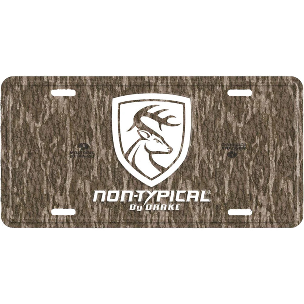 Drake Non-Typical Logo Camo Auto Tag License Plate - Tackle Shack ...