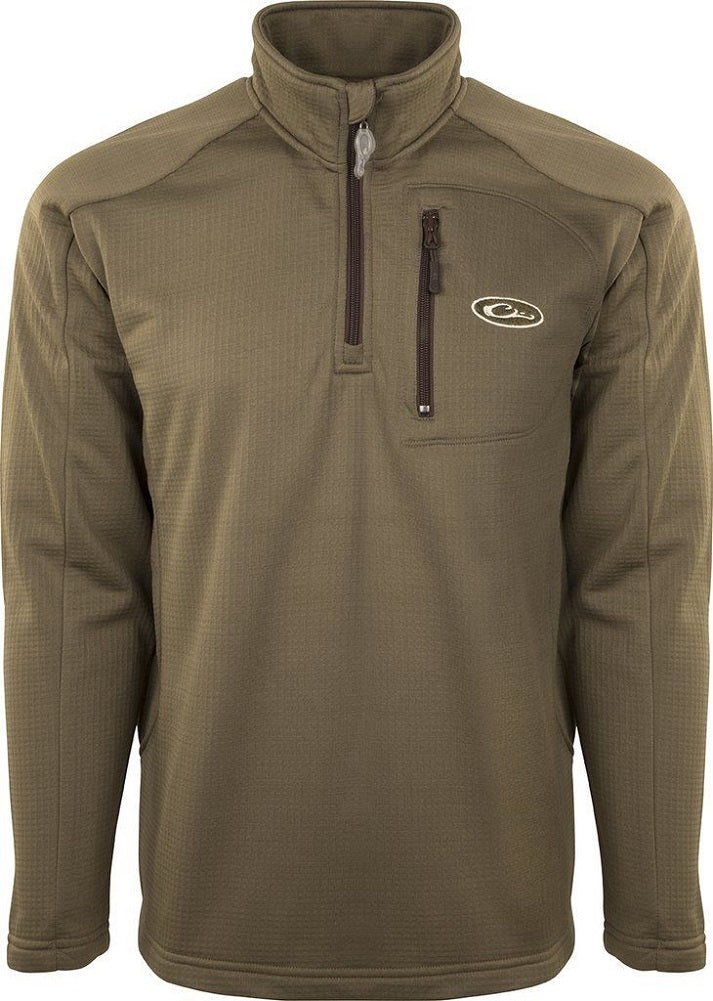 Drake Waterfowl Systems BreathLite 1/4 Zip Pullover Jacket | Tackle ...